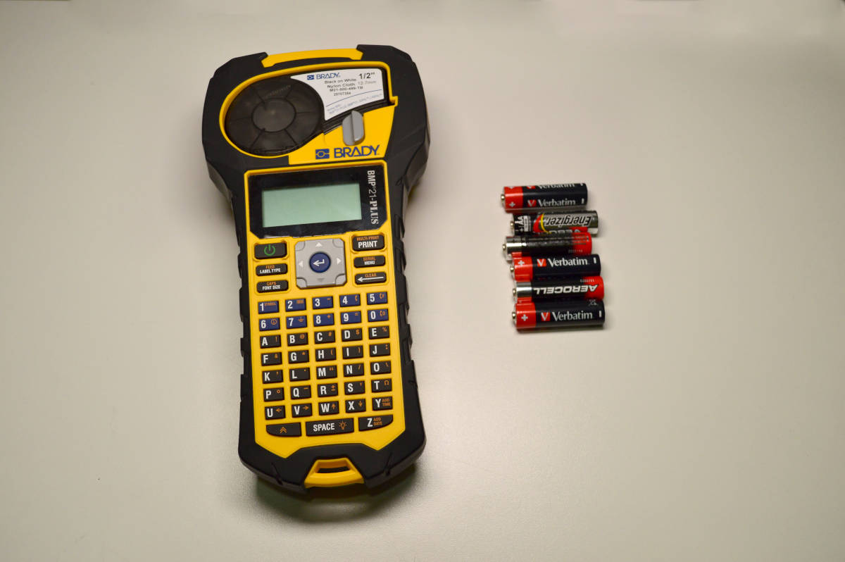 Convert Brady BMP 21 held Printer to 18650 Lithium Batteries – recyclestein